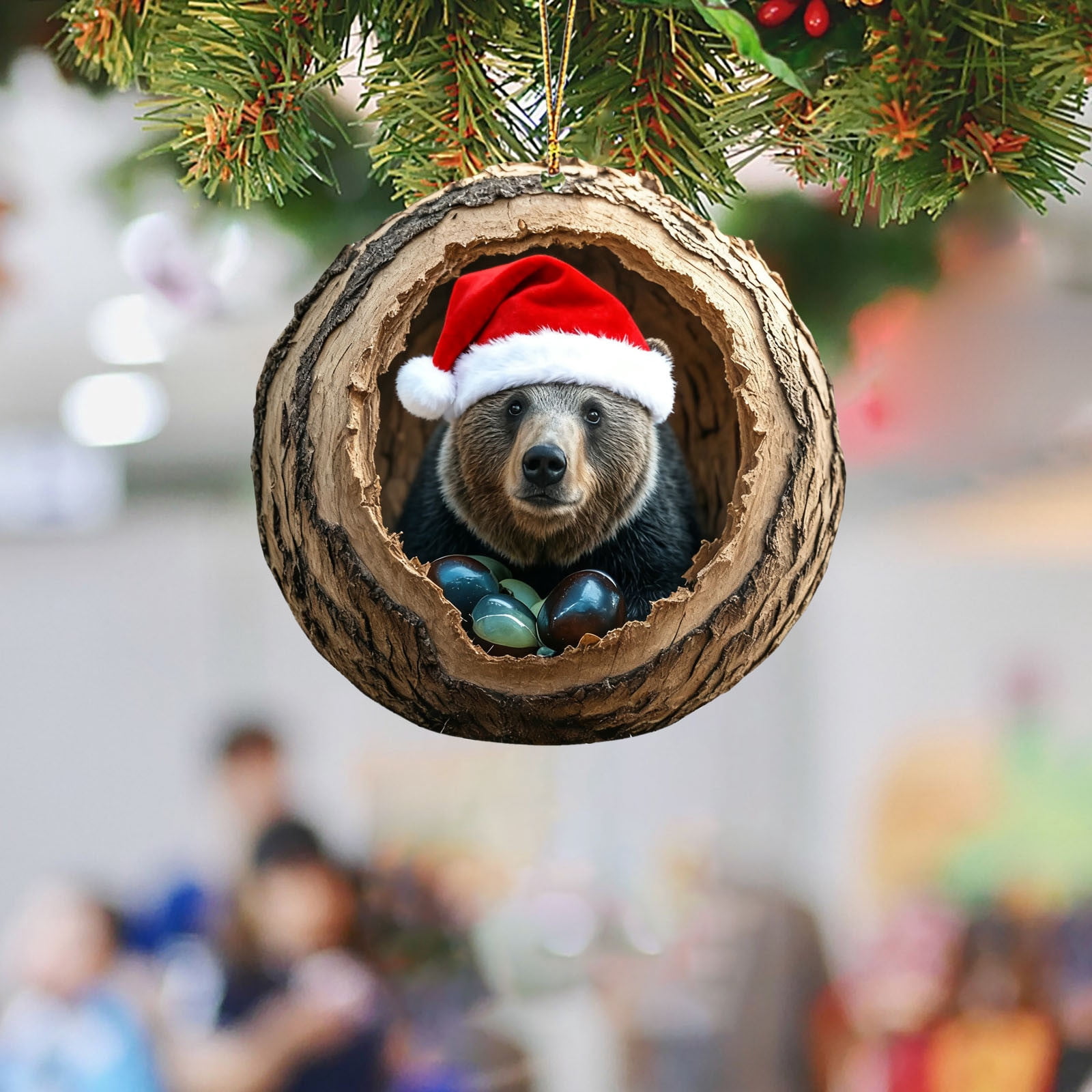 Forest Animals Christmas Ornaments – Woodland Animal Acrylic Tree ...