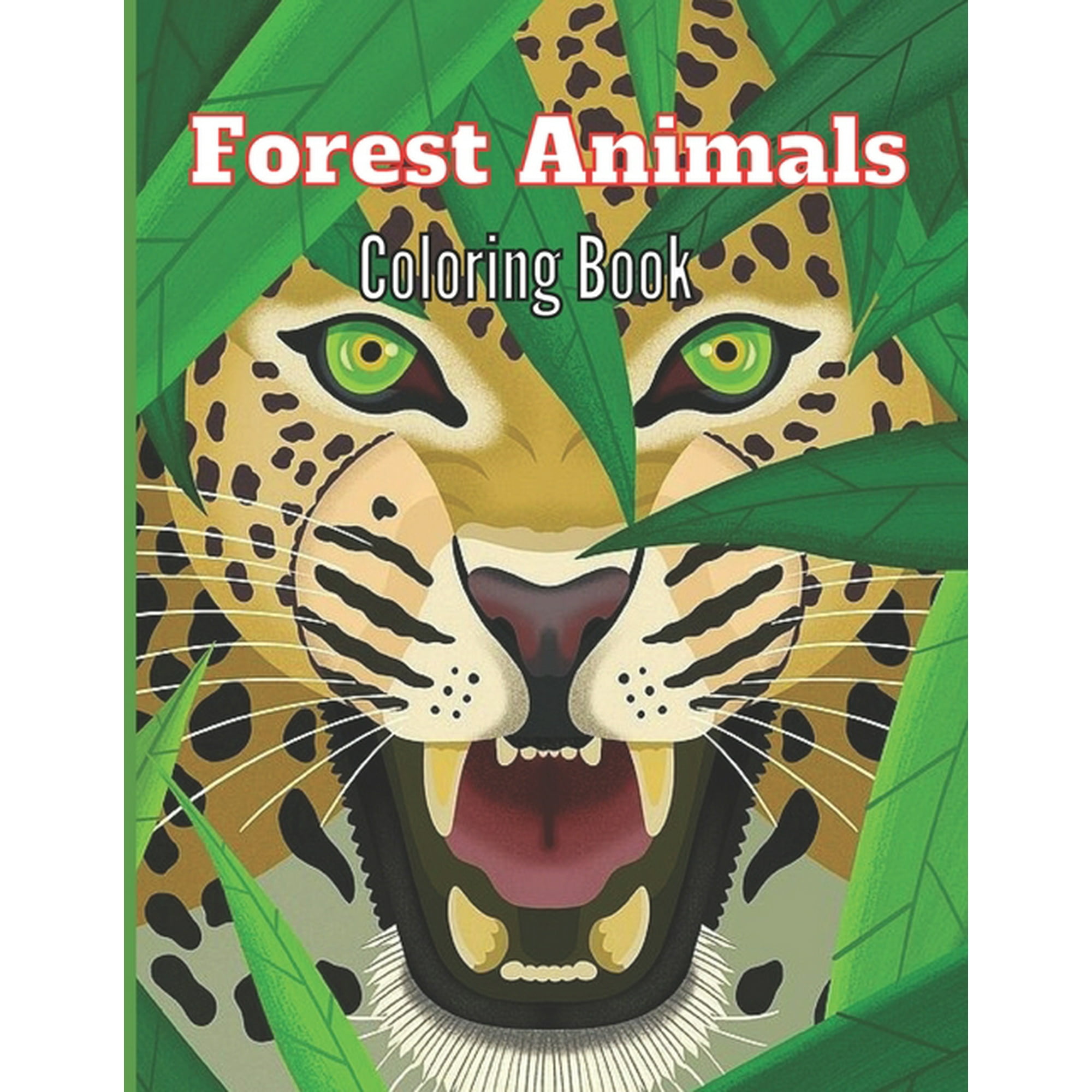 Woodland Forest Animals Coloring Pages