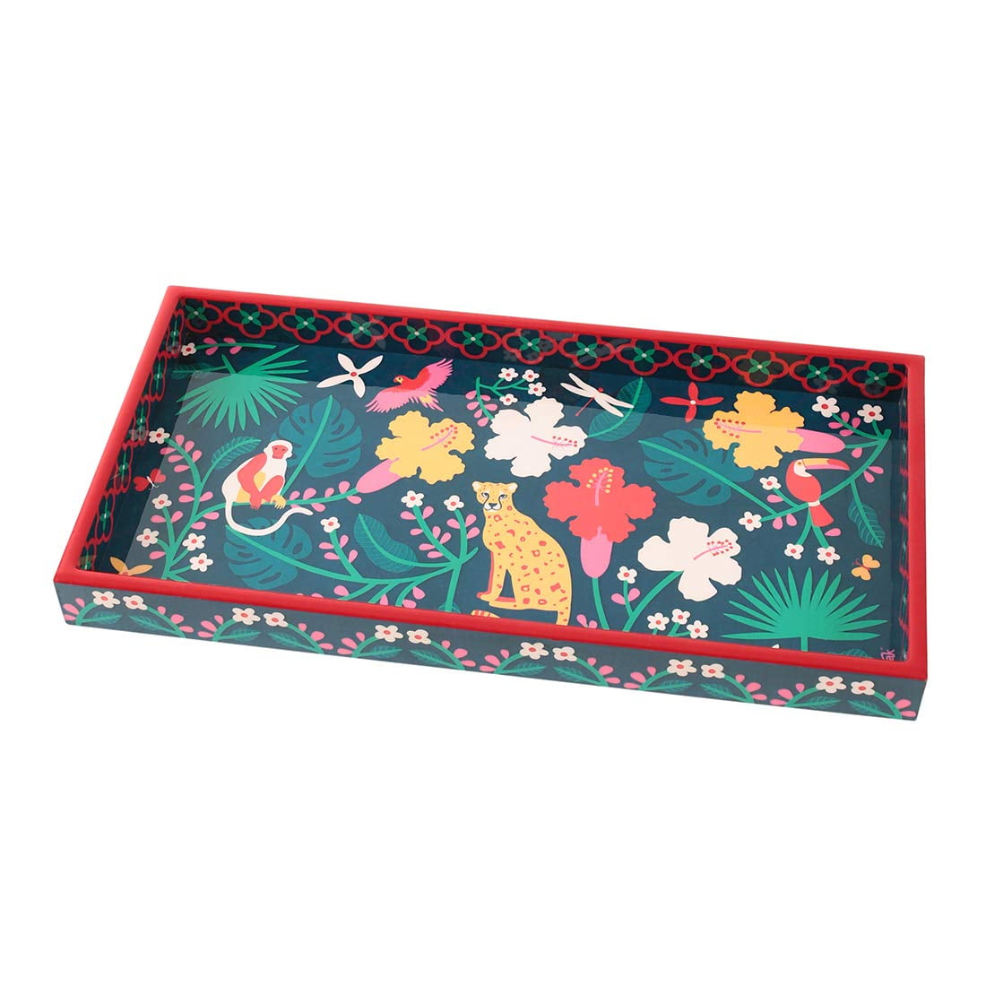 Forest Animals Green Serving Tray - Walmart.com