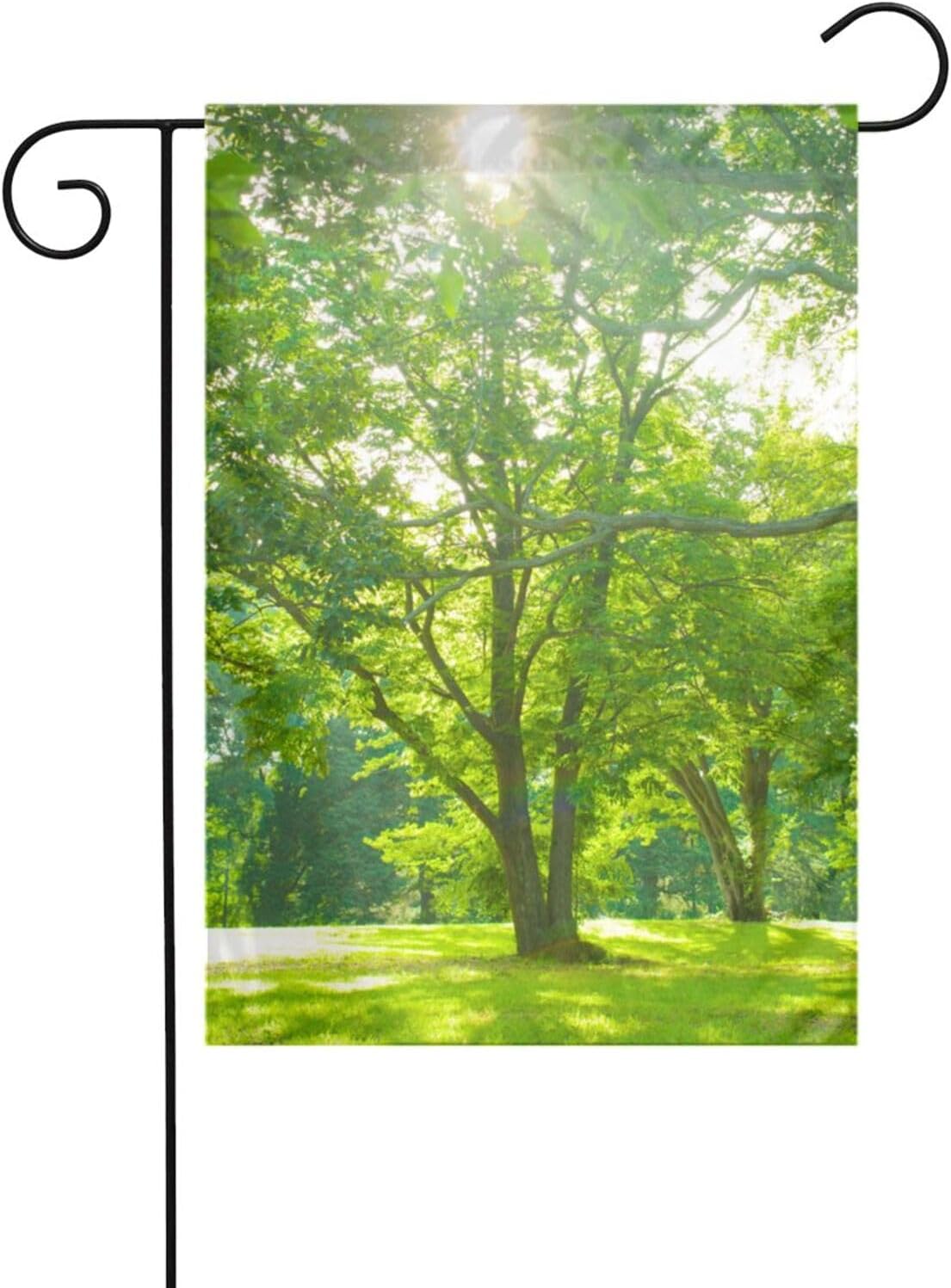 Forest Artwork Garden Flags Double Sided Clearance For Outdoor Flag ...