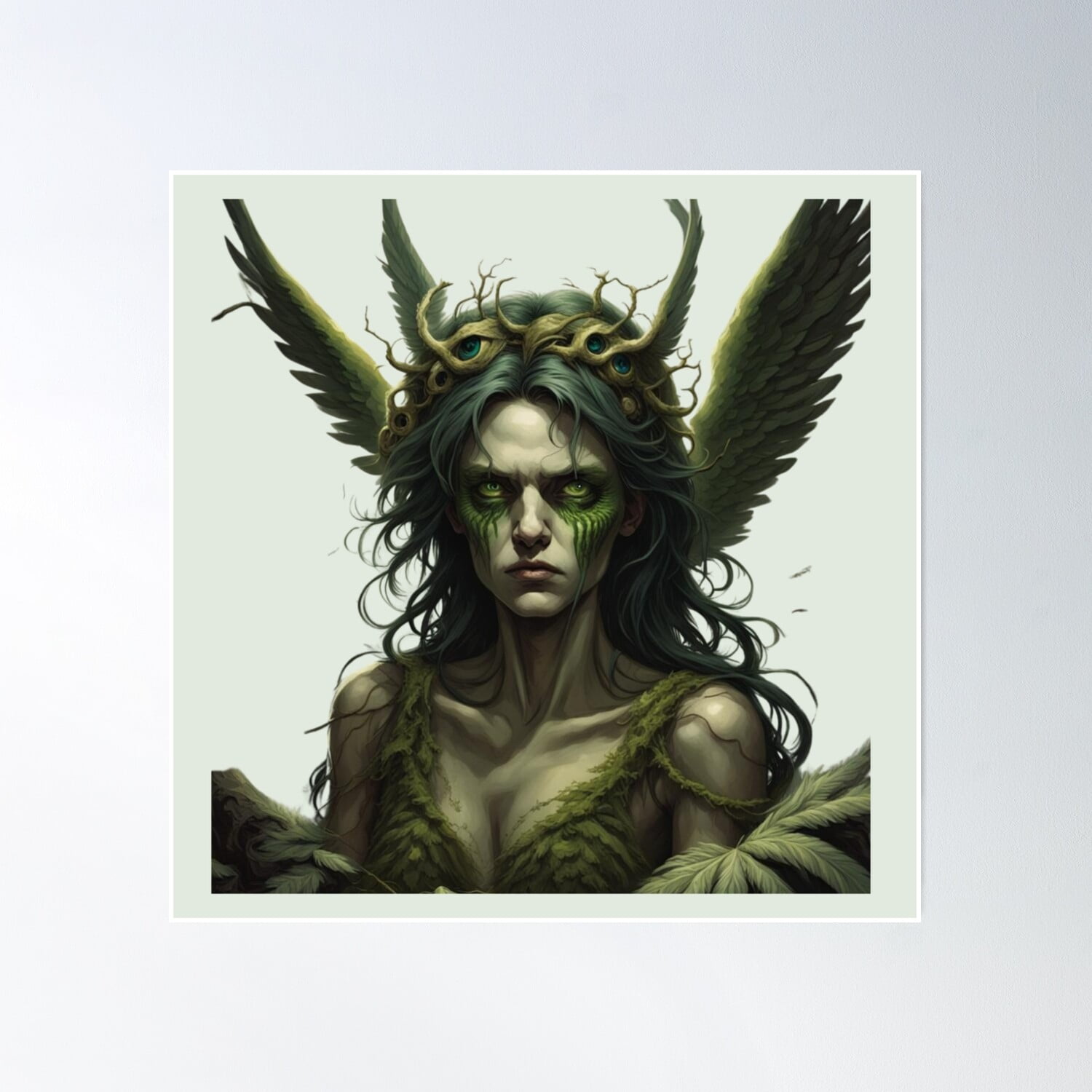 Forest Azarah Poster Wall Art, Modern Wall Decor, 30x30 UNFRAMED ...