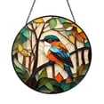 Forest Bird Stained Glass Suncatcher – Decorative Window Art1601 ...