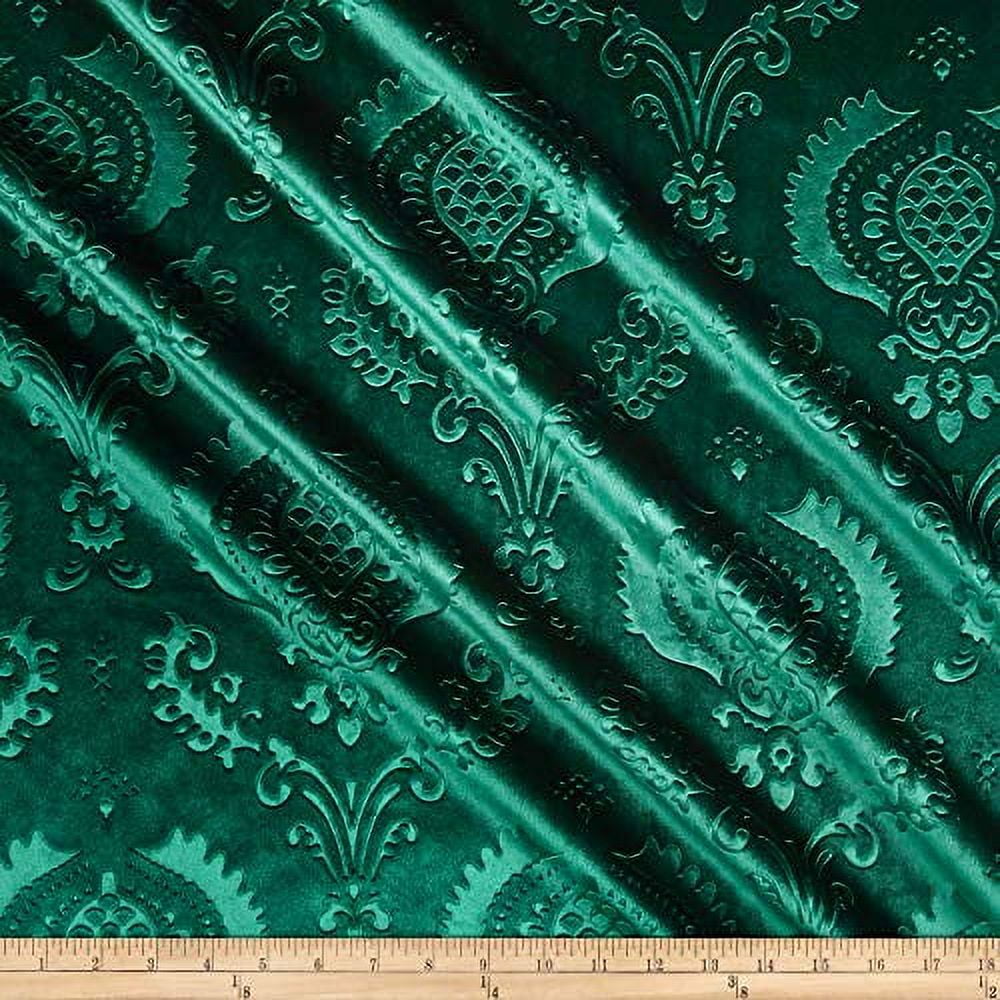 Forest Brocade Velvet Damask Fabric, Ideal Embossed Material for ...