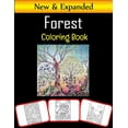 Forest Coloring Book: Amazing forest pictures, coloring and learning ...
