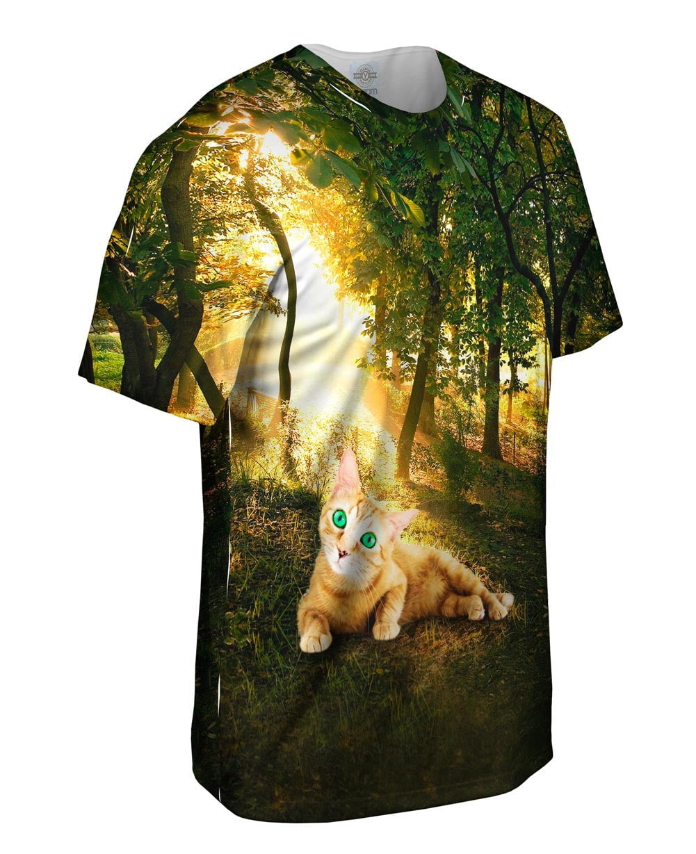 Forest Cool Cat Mens T-Shirt All Over Print - Walmart.com