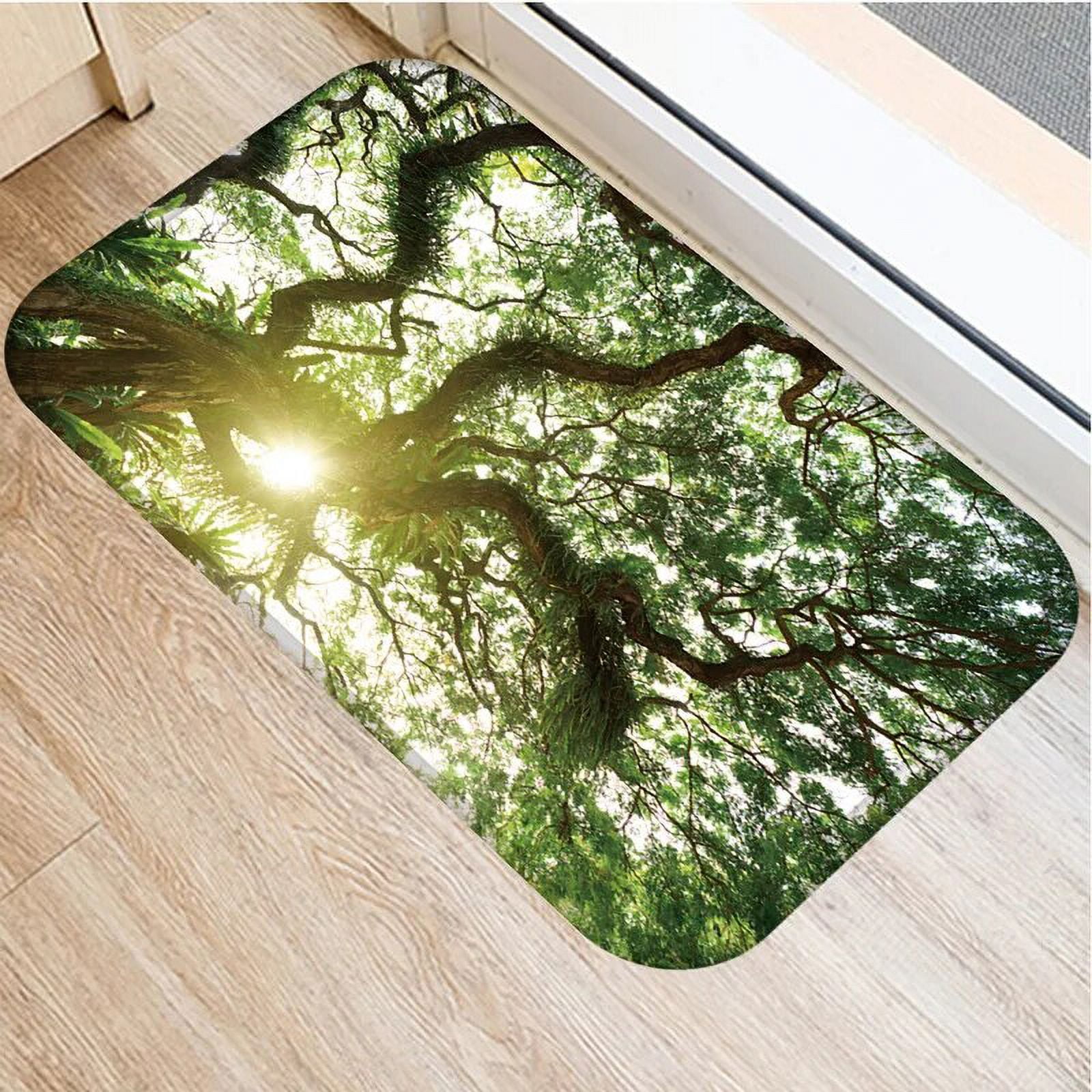 Forest Doormat Carpets for Living Room Bedroom Area Rugs Bathroom ...