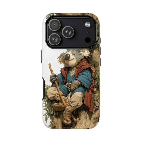 Forest Dreamer Koala Bear Tree Soft Fuzzy Artwork Phone Case with ...