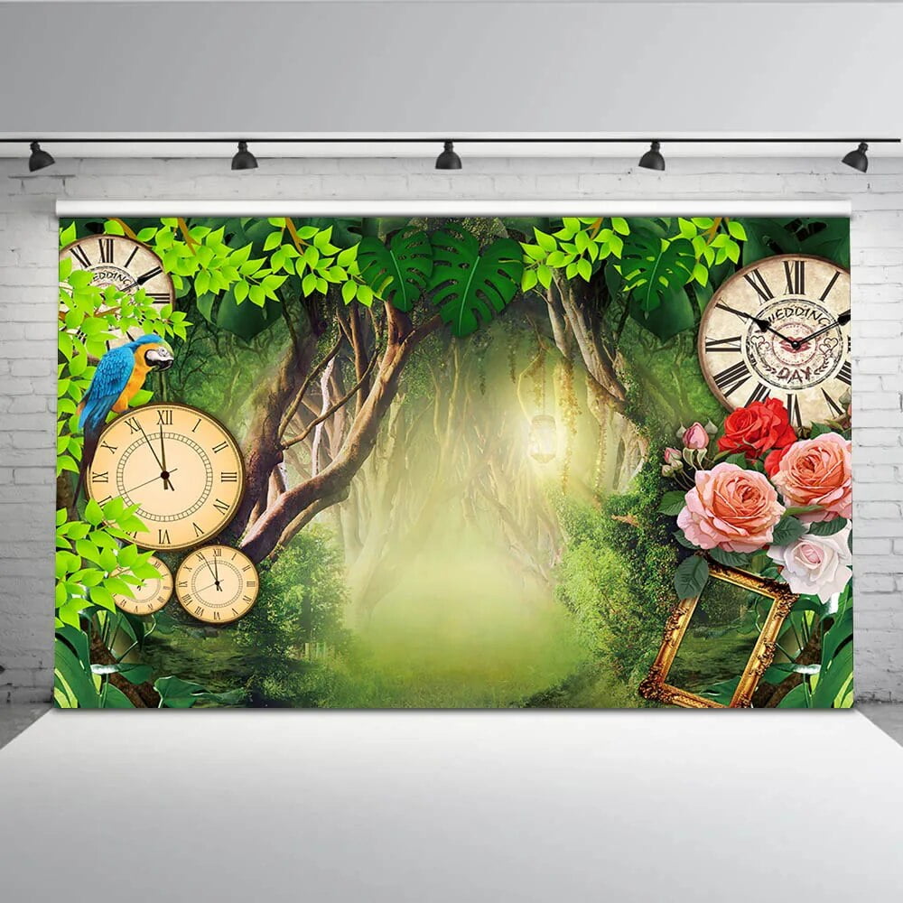 Forest Dreamland Backdrops for Photography Studio Alarm Clock Photo ...