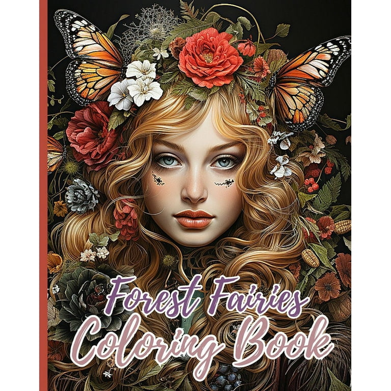 magical fairies coloring book