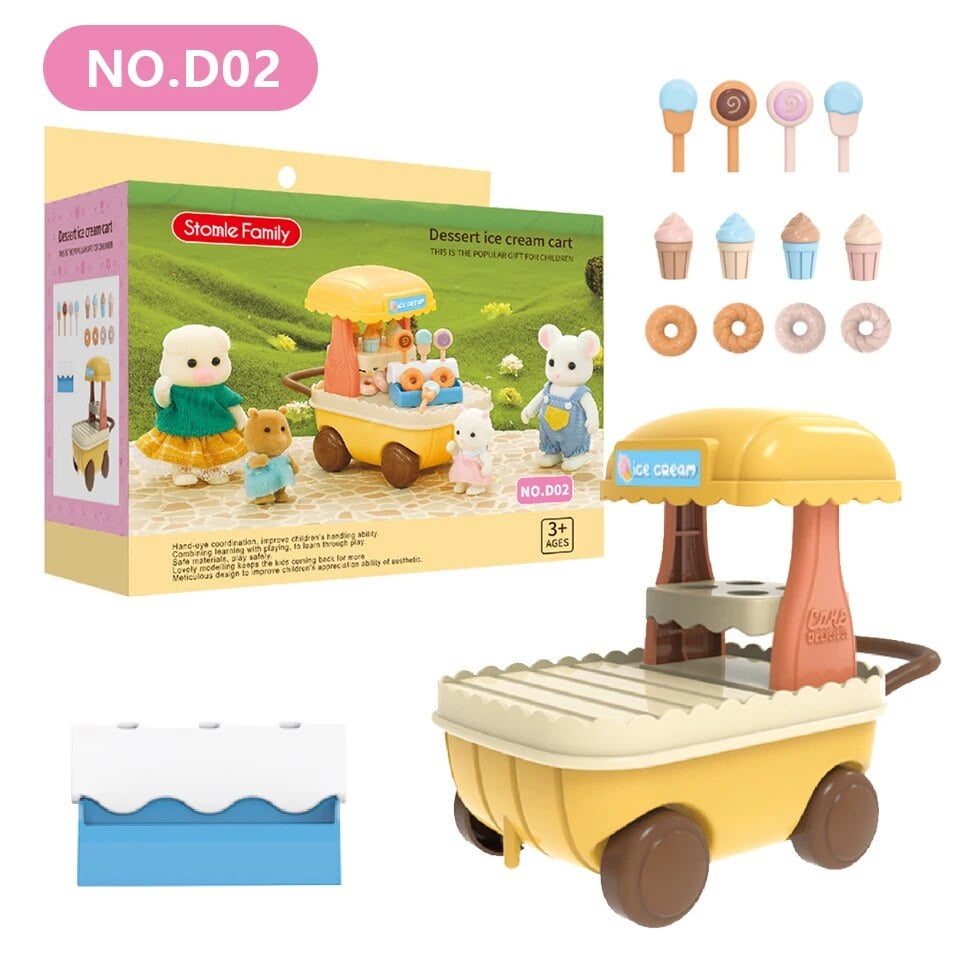 Forest Family Calico Critters 1/12 Scale Miniature Accessories ...