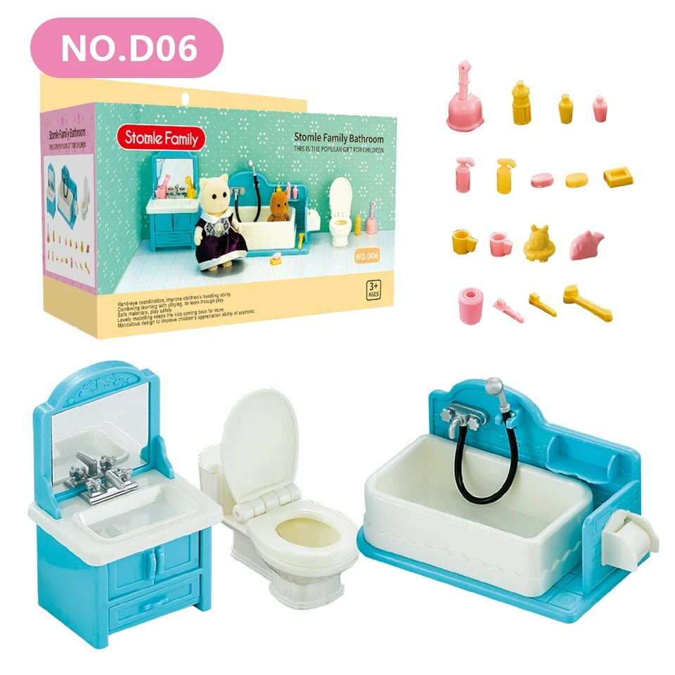 Forest Family Calico Critters 1/12 Scale Miniature Accessories ...