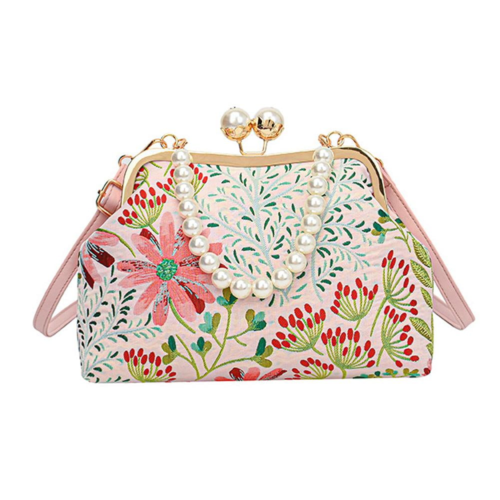 Forest Flower Shell Bag Vintage Countryside * Shoulder Bag for Haa3d8 ...