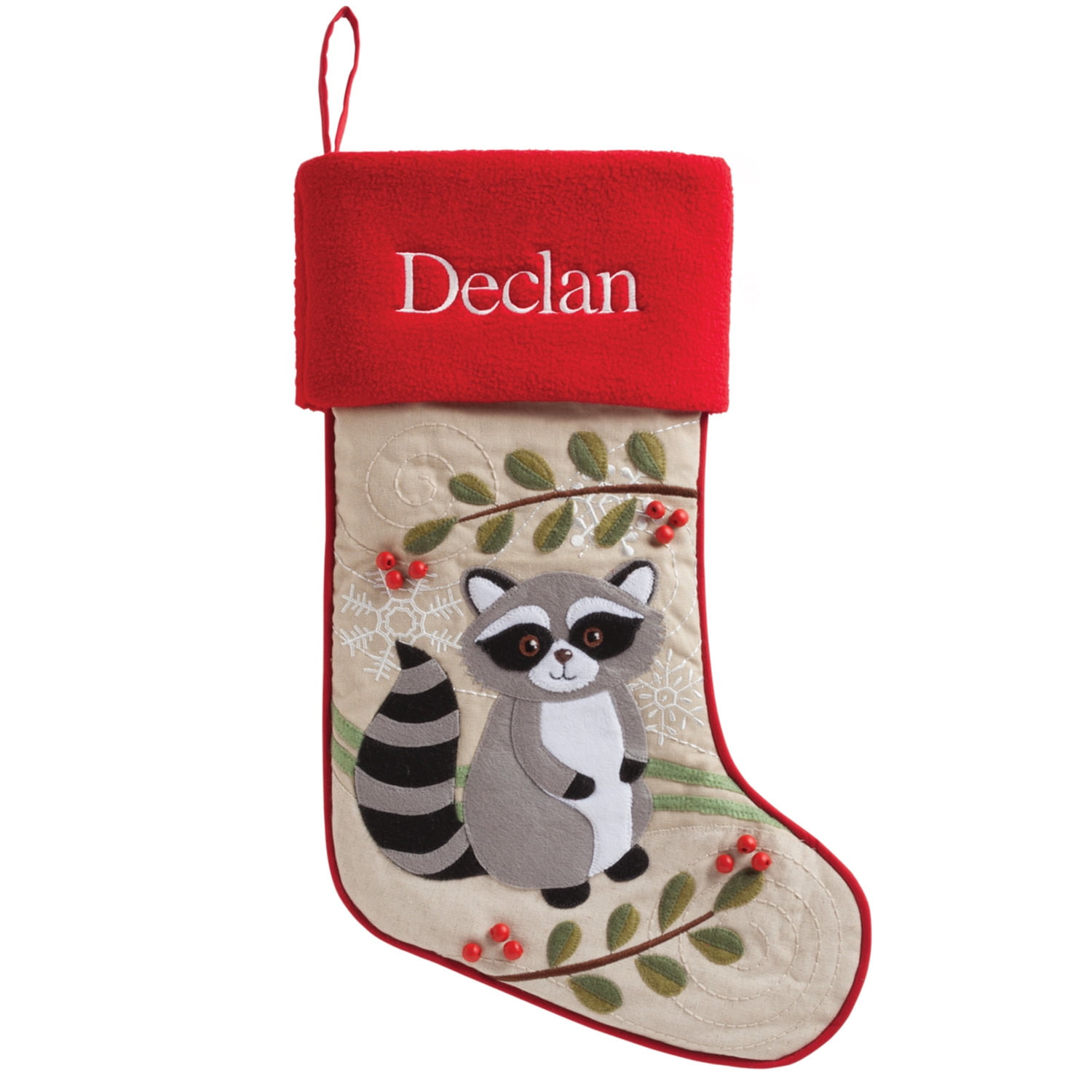 Forest Friend Personalized Christmas Stocking Available In Different ...