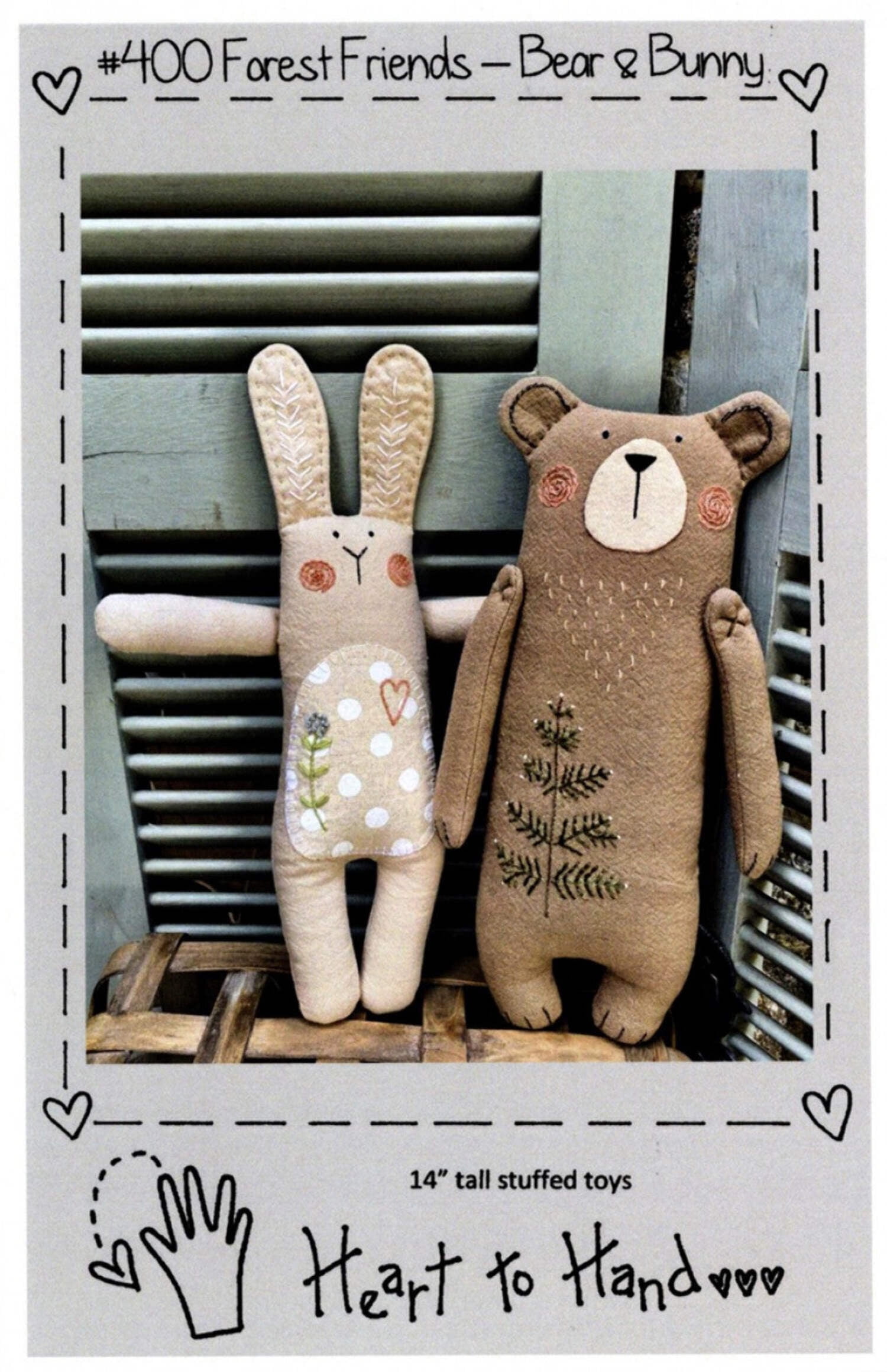 Forest Friends - Bear Bunny - Walmart.com