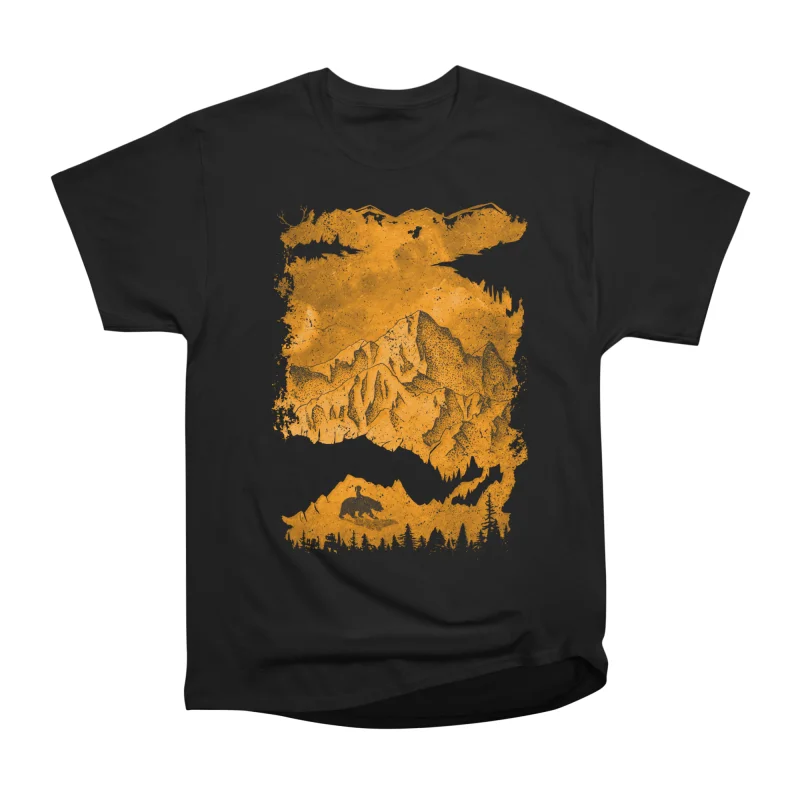 Forest Friends Bear and Girl T-Shirt Tee Gift For Him Merch For Her ...