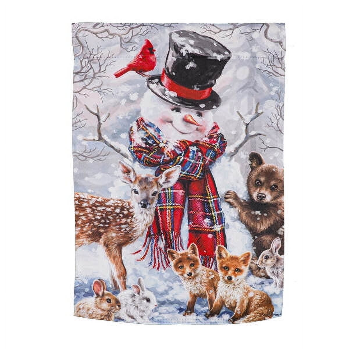 Forest Friends Garden Suede Flag - Walmart.com