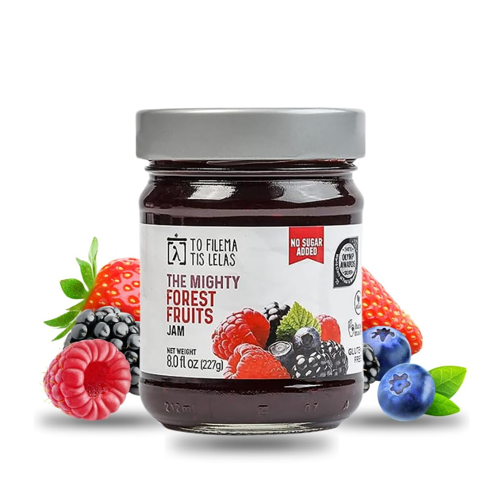 Forest Fruit Jam No RRF12 Sugar Added Natural Sweetness Taste - Made in ...
