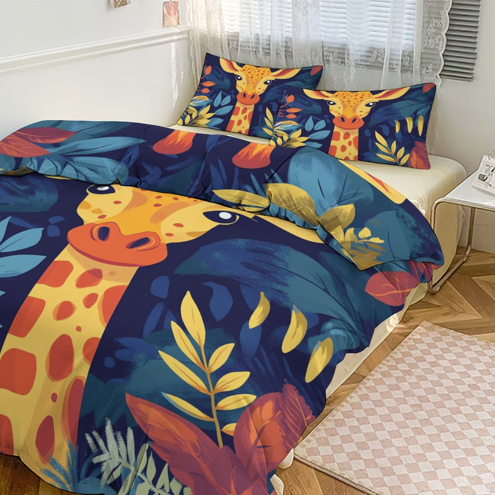 Forest Giraffe (36) 3D Duvet Cover Set Quilt Cover Theme of Kid Boy ...