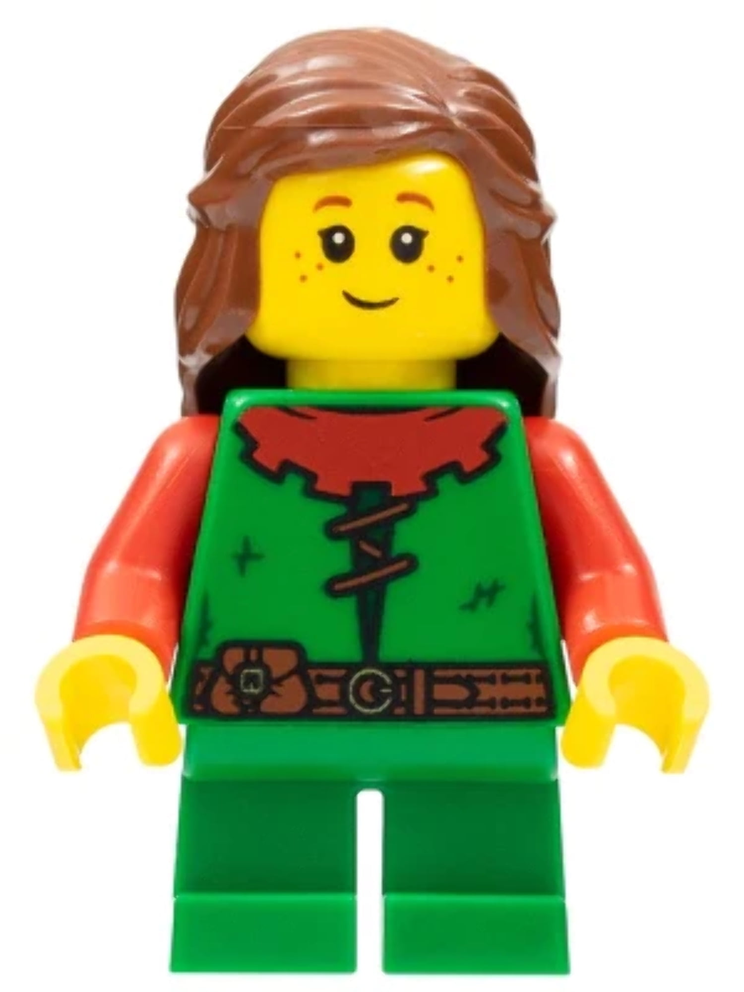Forest Girl (Long Hair) - Official LEGO Castle Minifigure (2022 ...