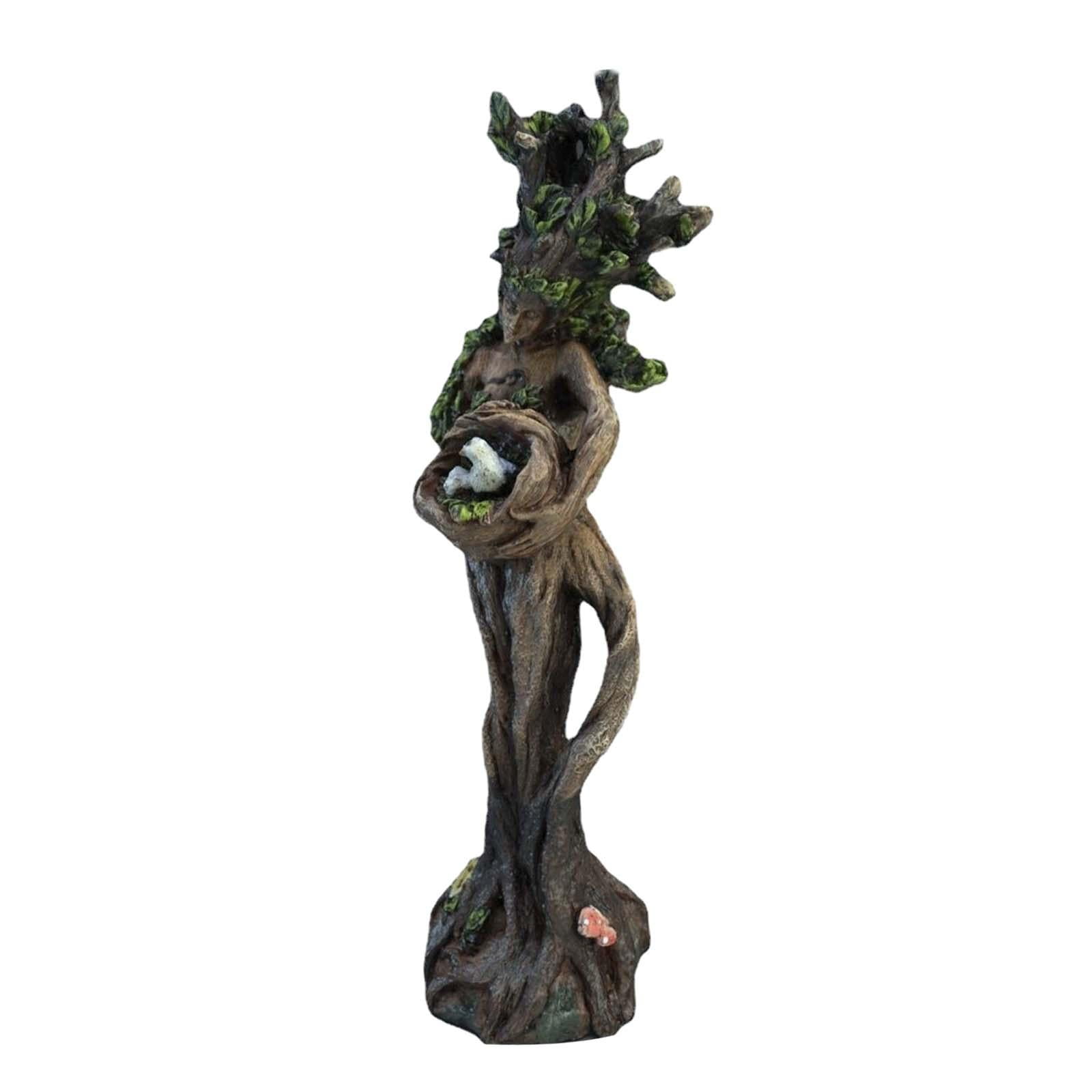 Forest Goddess Statue Forest Goddess Sculpture Crafts Art Landscape ...
