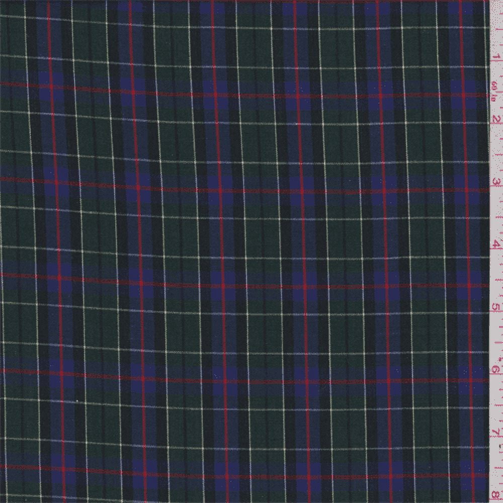 Forest Green Multi Plaid Shirting, Fabric By the Yard - Walmart.com
