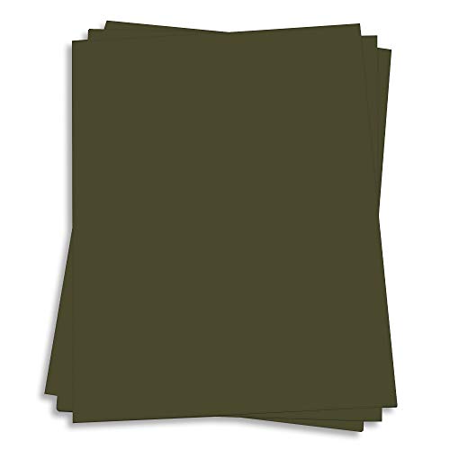 Forest Green Paper - 11 x 17 Gmund Colors Matt 81lb Text, 25 Pack ...