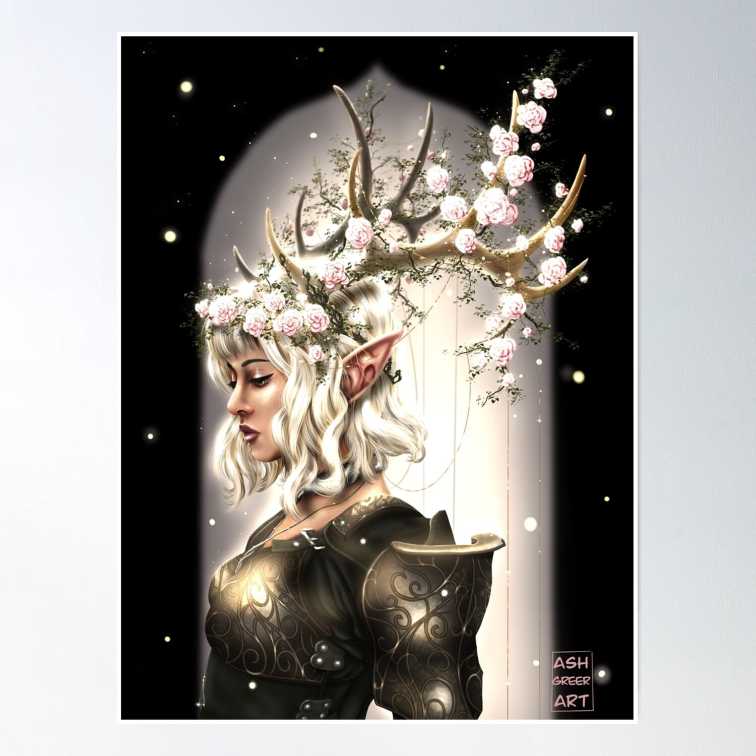 Forest Guardian Poster Wall Art, Modern Wall Decor, 12x18 UNFRAMED ...