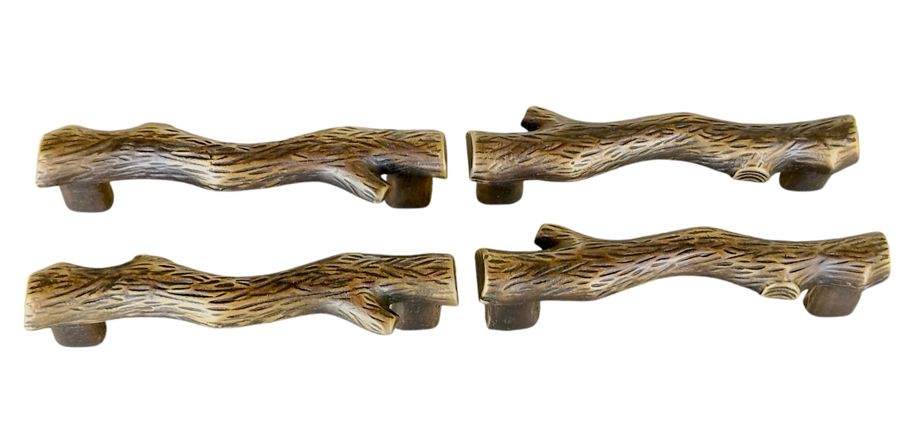 Forest House Handles A Set Of 4 Pcs Tree Branch Pull Handles, 4.5” Inch ...