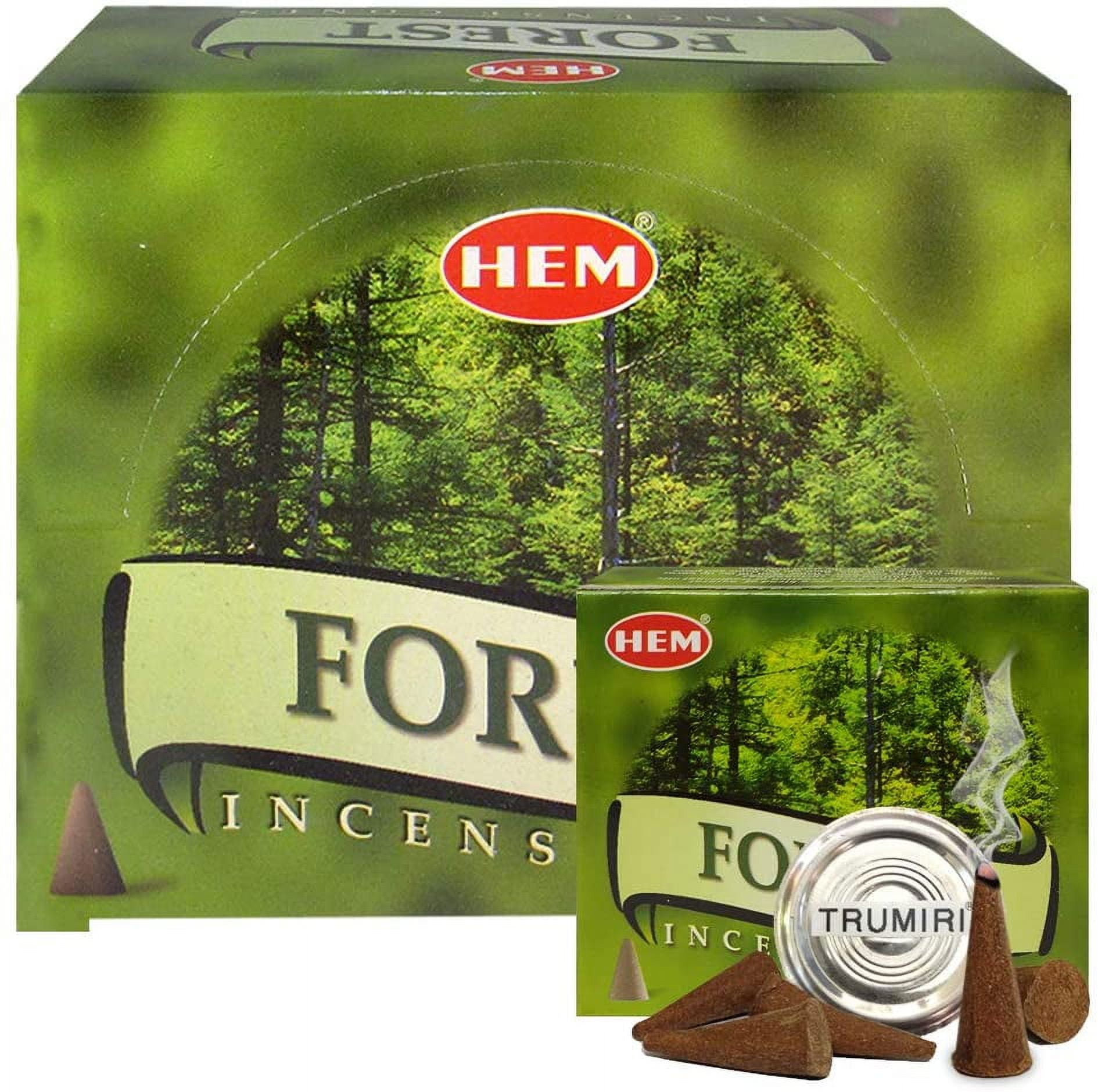 Forest Incense Cones And Cone Incense Burner Bundle Insence Insense Hem ...