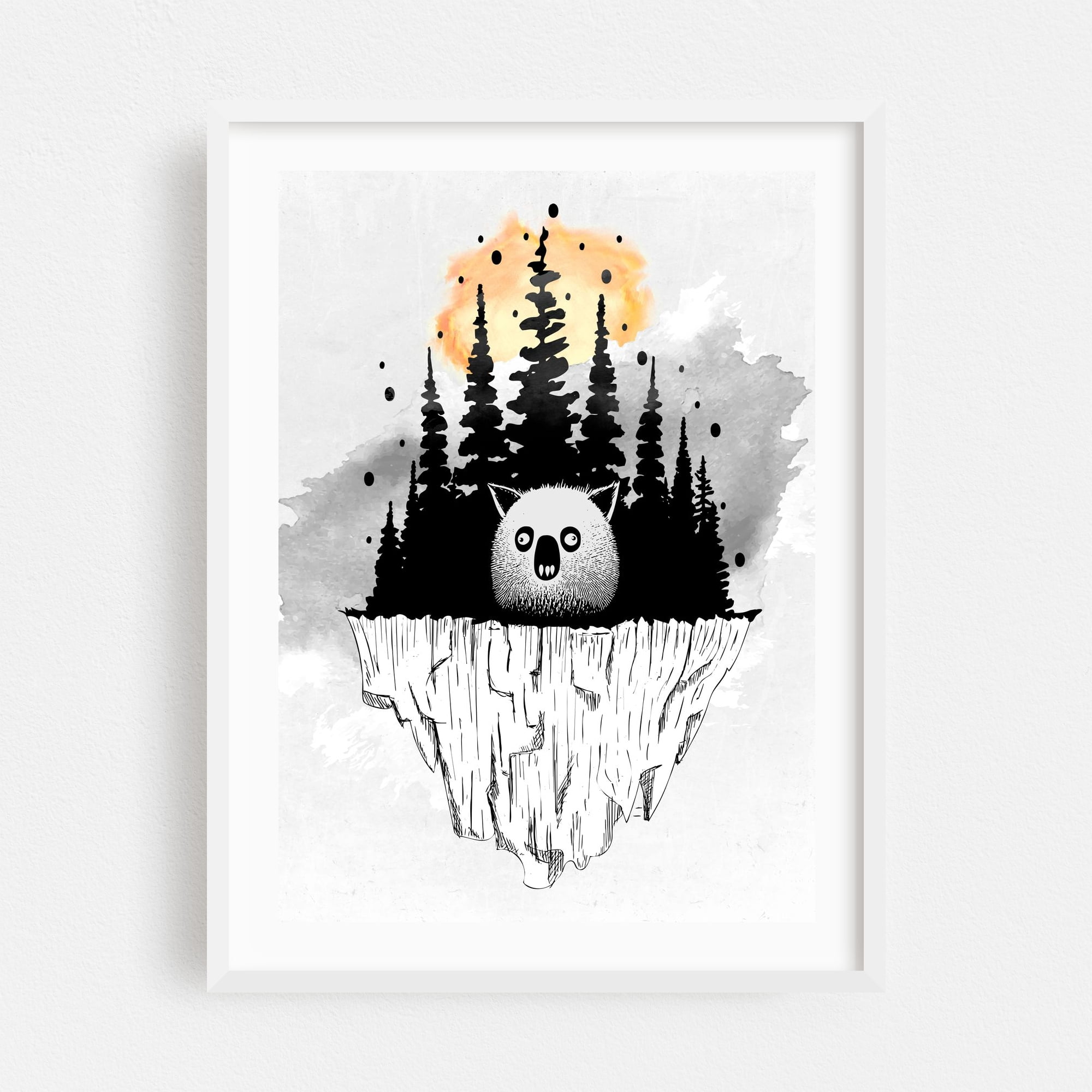 Forest Island Strange Creatures. Whispering Woods Wonders ...