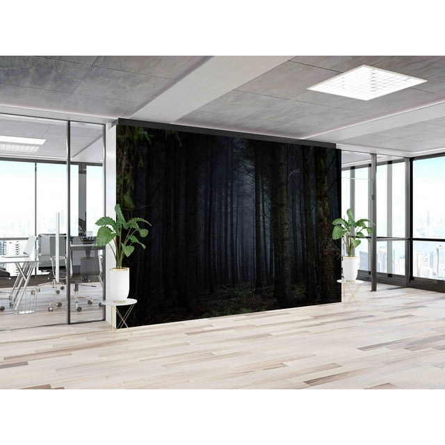 Forest Landscape, Custom Wallpaper, Paper Wall Art Nature Landscape ...