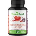 Forest Leaf High Cholesterol Red Yeast Rice Supplement with Organic ...