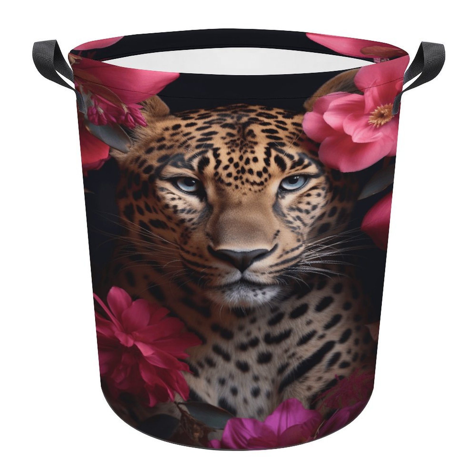 Forest Leopard Laundry Basket Storage Basket Controller Clothes ...