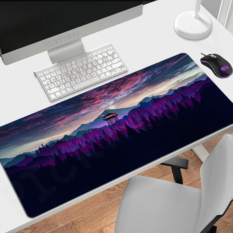 Forest Mouse Pad Gamer Mousepads Big Gaming Mousepad XXL Mouse Mat ...