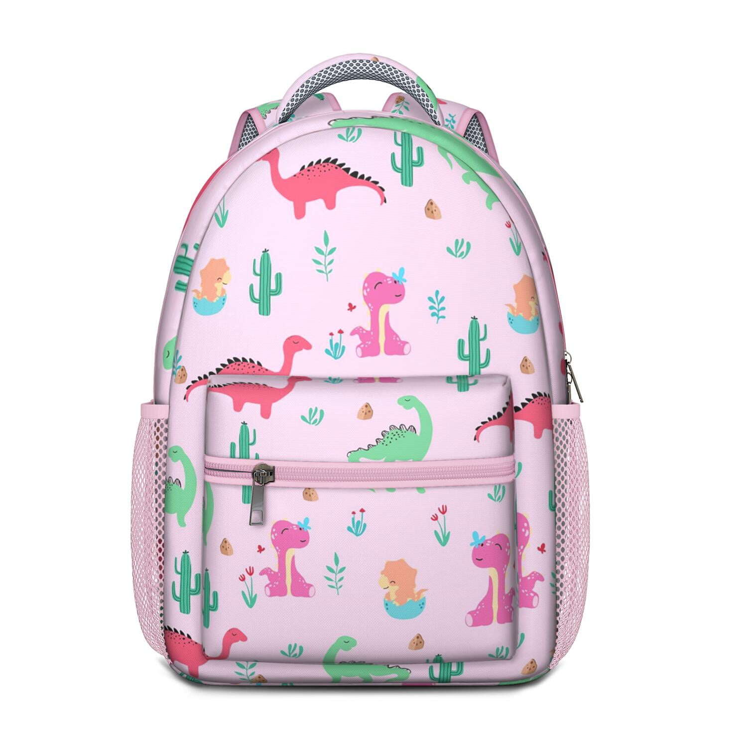 Forest Nature Dinosaur Backpack - Ergonomic School Bag with Waterproof ...