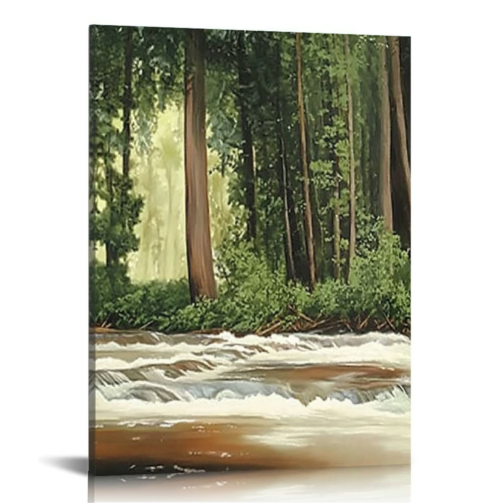 Forest Nature Landscape Scenery Wall Decor Art Print Poster - Walmart.com