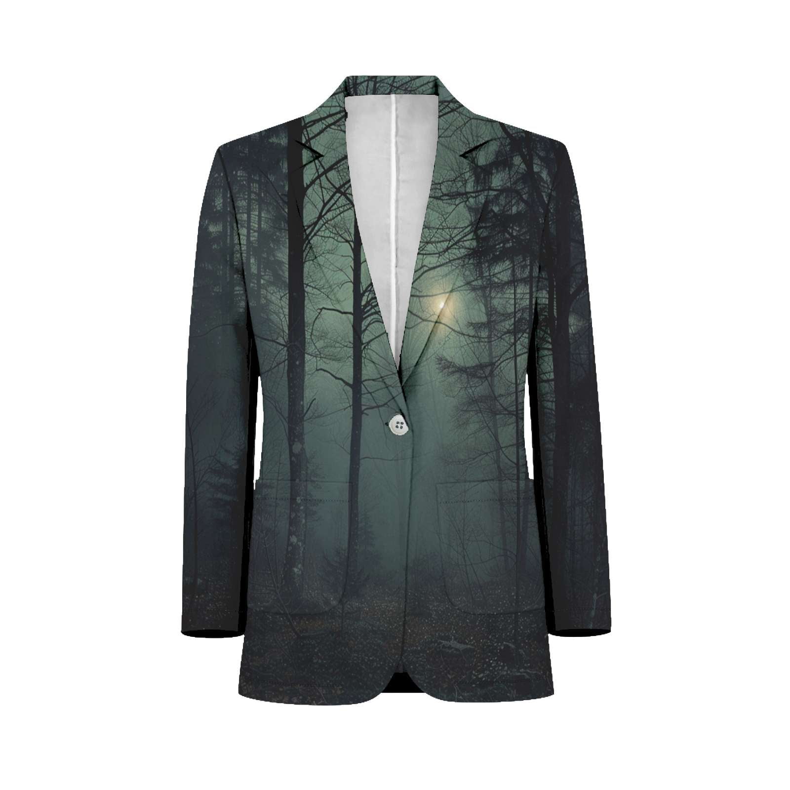 Forest Night Customized Men's Suits full man Shawl Collar Gentleman ...