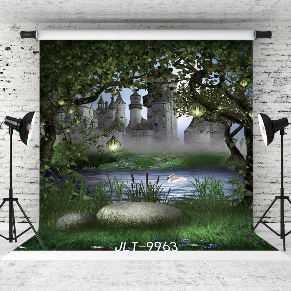 Forest Outlet Castle Photographic Background for Child Baby Shower New ...