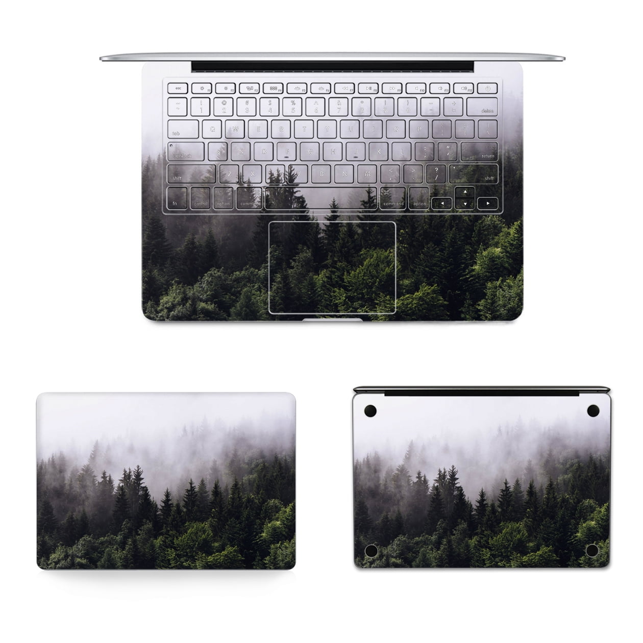 Forest Pattern Decal Sticker Vinyl Laptop Notebook Skin Texture Fun For ...