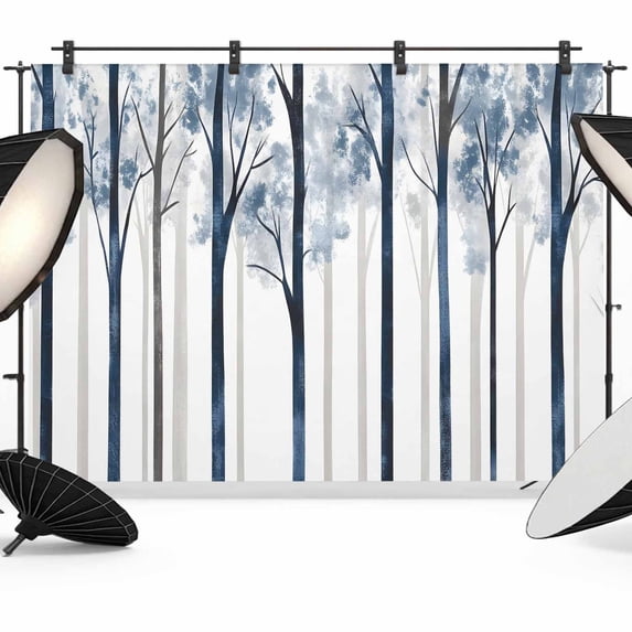 Forest Photography Backdrop 12x8FT, Tree Trunk Photo Backdrops ...