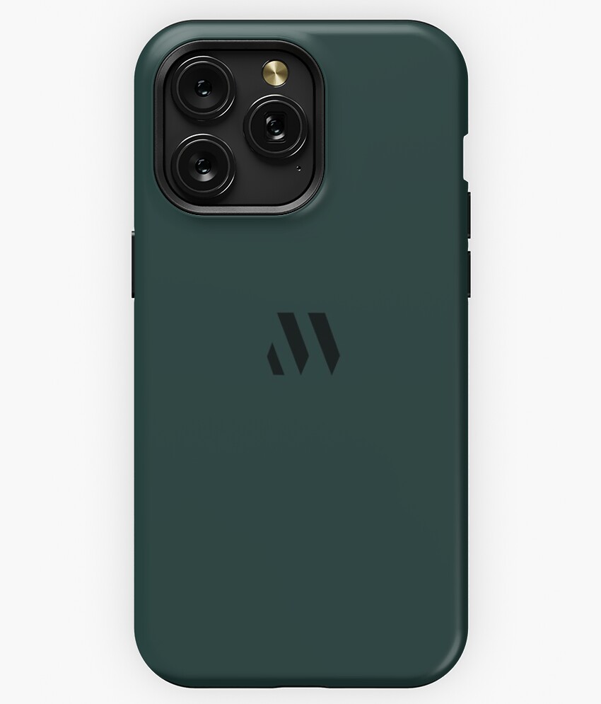 Forest Pine Green Letter M Monogram Nature Initial A4197 Phone Case for ...
