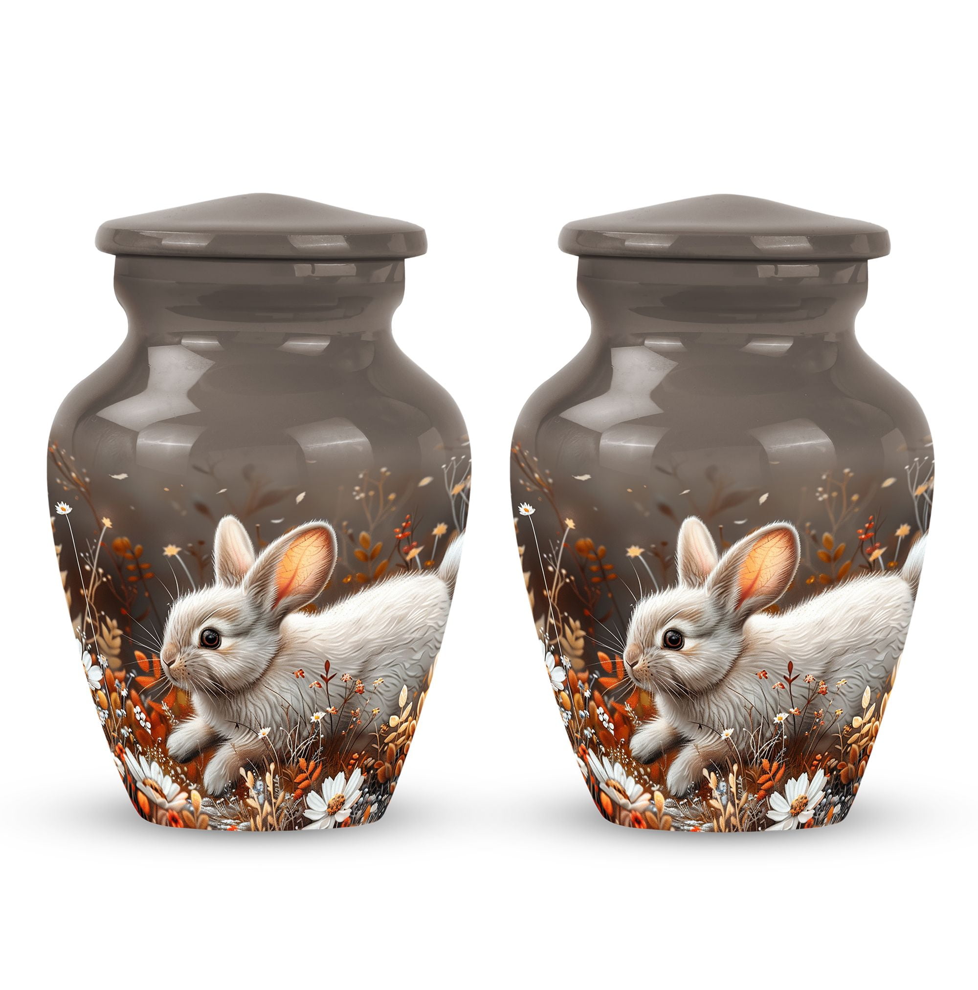 Forest Rabbit Meadow Cremation Keepsake Urns For Ashes - Human Remains ...