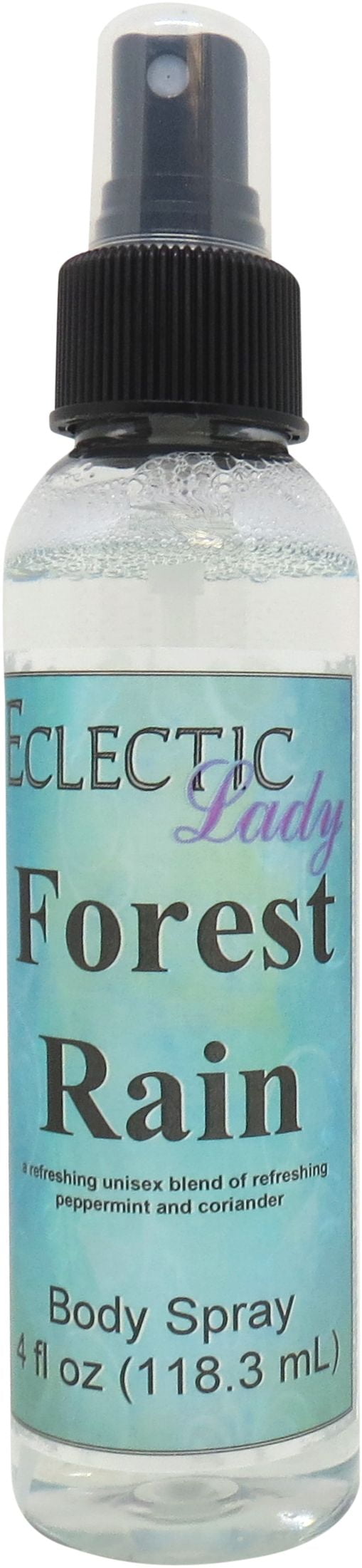 Forest Rain Body Spray, Eclectic Lady, Hydrating Mist, Unisex (Double ...