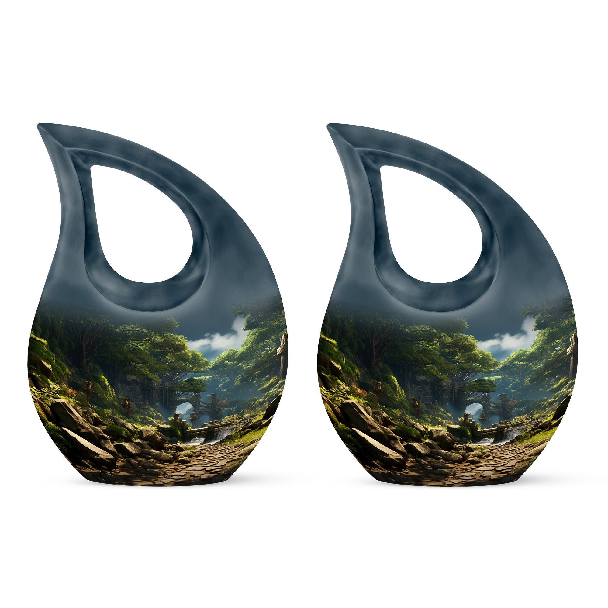 Forest Rock Urn - Little Urns For Human Ashes - Urns For Human Ashes ...