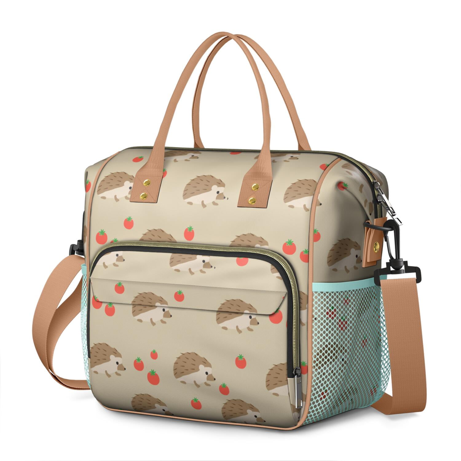 Forest Scene Insulated Lunch Tote, Aesthetic Night Sky Lunch Box with ...