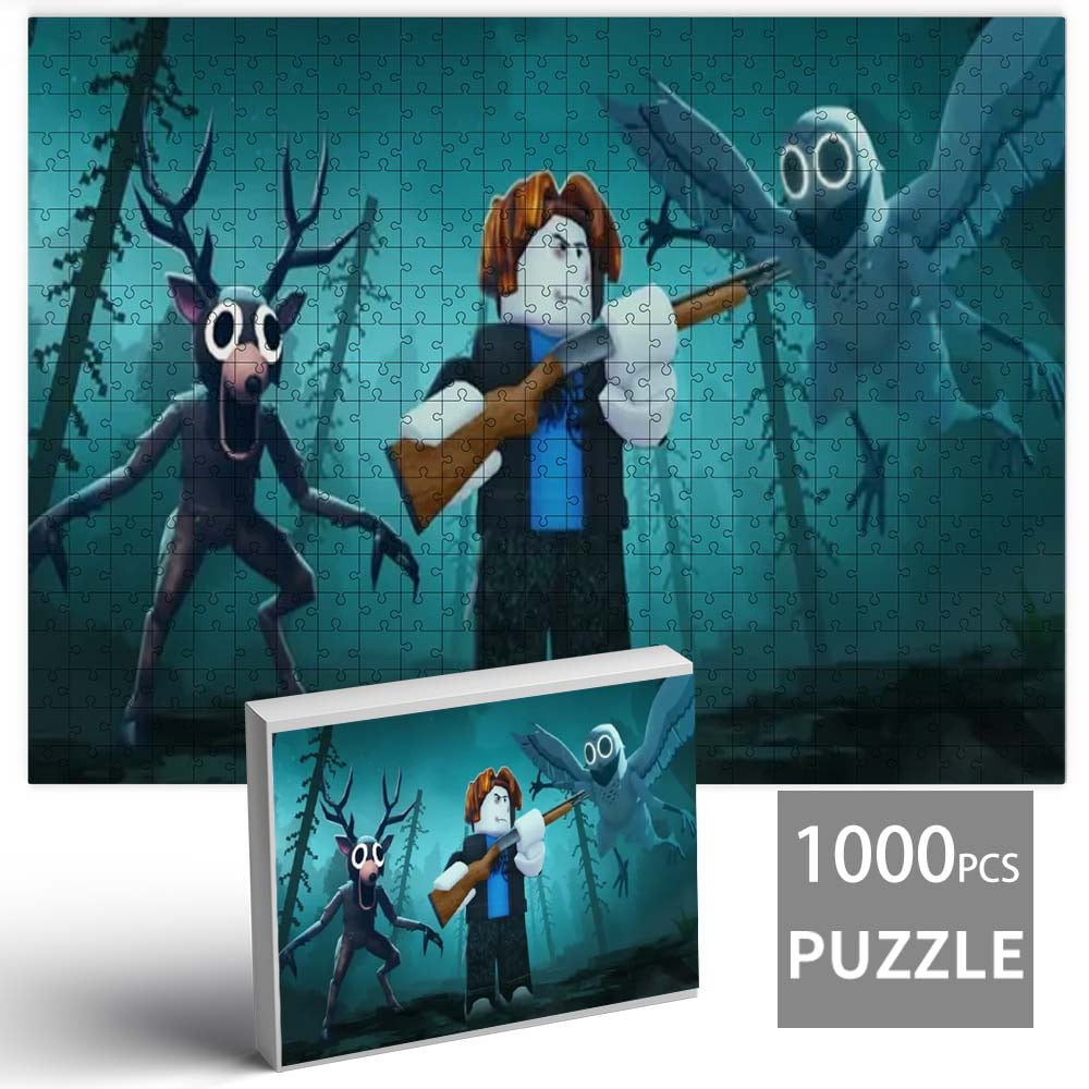 Forest Survival 99 Nights Puzzles for Adults 1000 Pieces Hard Difficult Teens Jigsaw Challenging ...