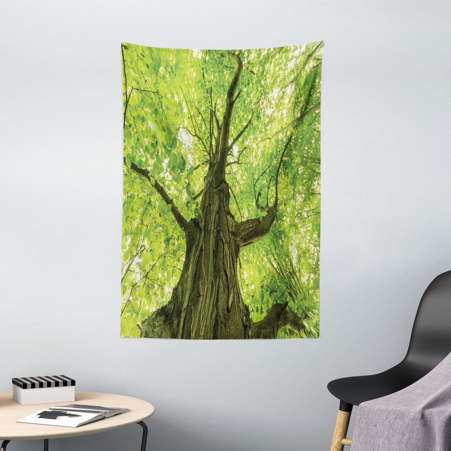 Forest Tapestry, Old Big Majestic Tree Environment Countryside Eco ...
