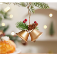 Forest-Themed Double Bells/ Christmas Style Double Bell Ornaments ...