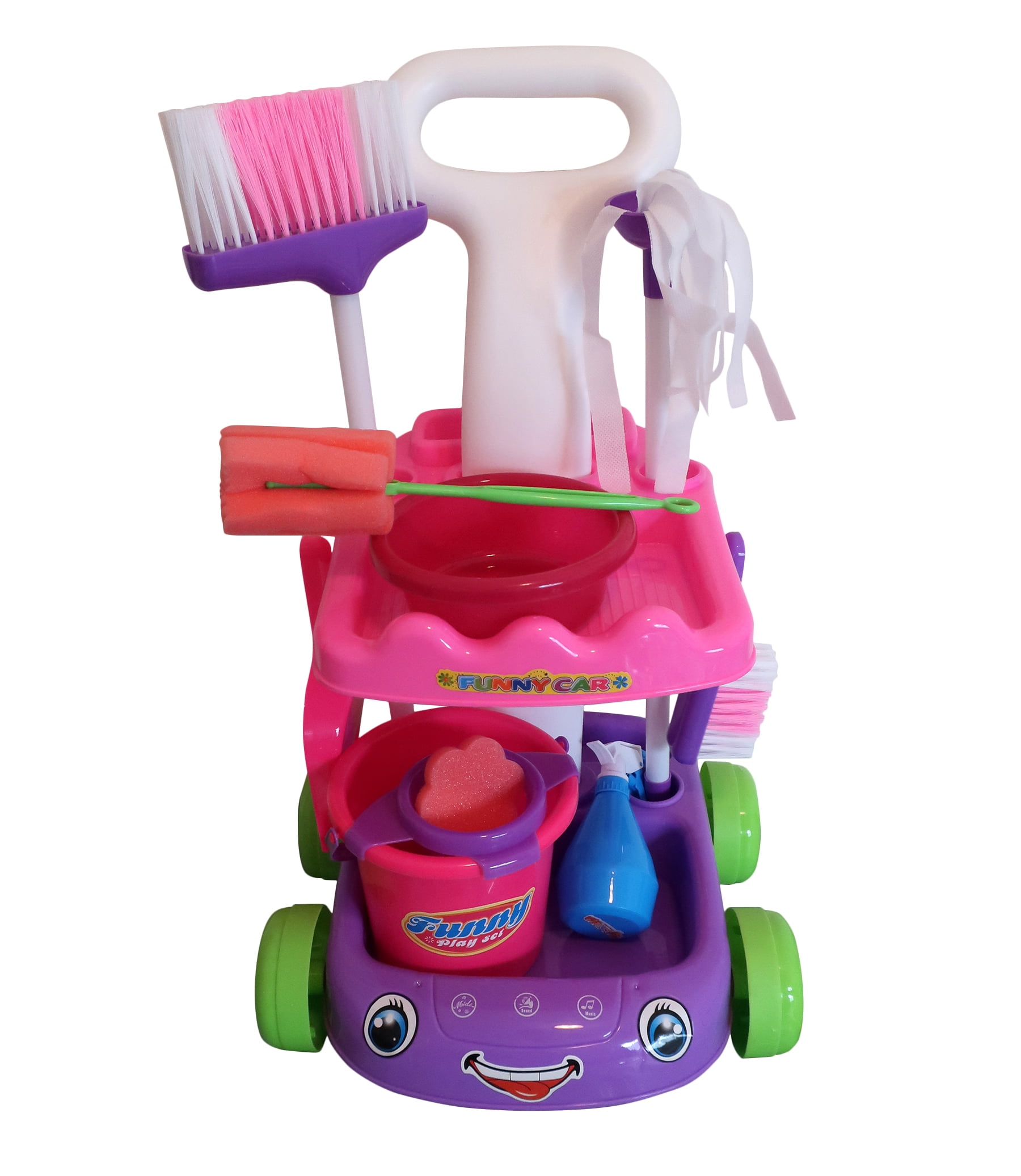 Forest & Twelfth Cleaning Play Set for Kids, Toddler Broom Set~22 ...