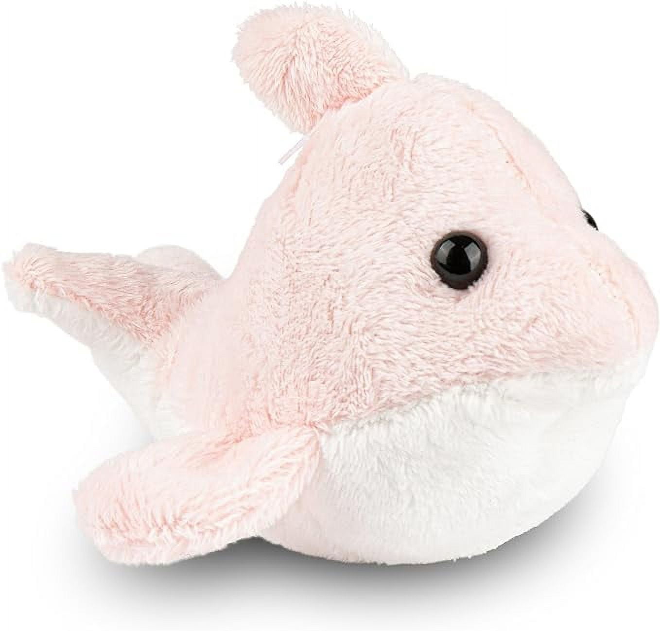 Forest & Twelfth Stuffed Pink Dolphin, Single Mini Stuffed Animal Plush ...